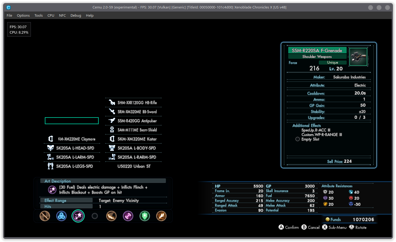 [Xenoblade Chronicles X] Graphical Corruption/Flickering in certain menus · Issue #1011 · cemu ...