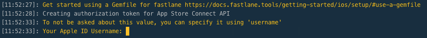 Fastlane Swift Uploadtotestflight S Username Parameter Conflicts With Apikeypath Parameter