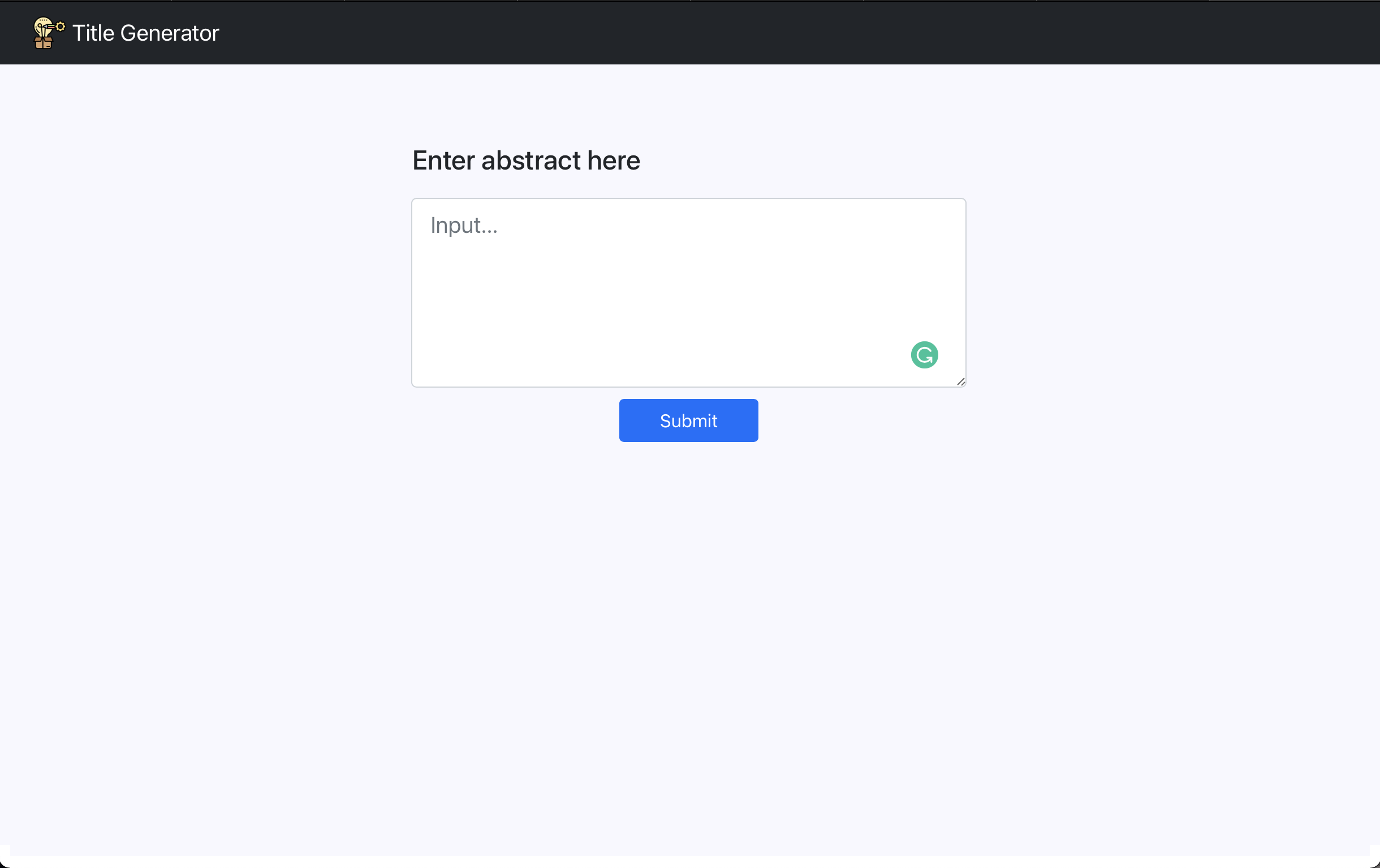 GitHub - averypai/Title-generator
