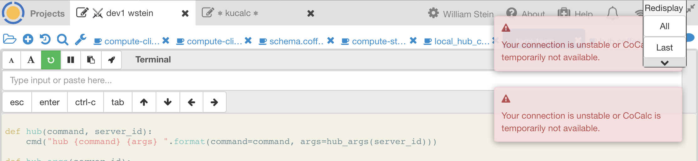 ipad: the websocket connection disconnects every time you change away from the tab for more than ...