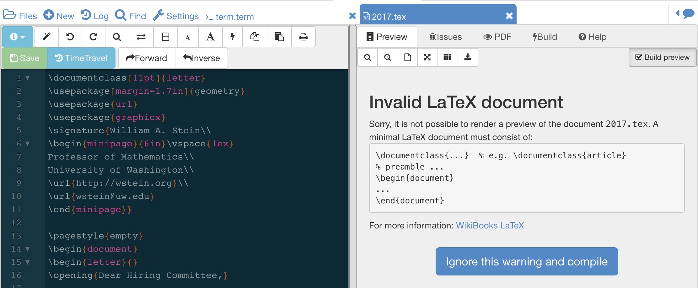 race condition when creating a new latex document · Issue #2382 · sagemathinc/cocalc · GitHub