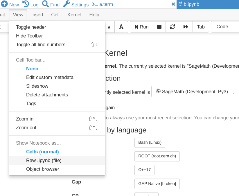minor followup to PR 3337 -- Jupyter Kernel explicit selection · Issue ...