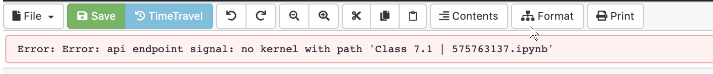 do not show an error when sending a signal to a Jupyter kernel when the kernel doesn't exist (it ...