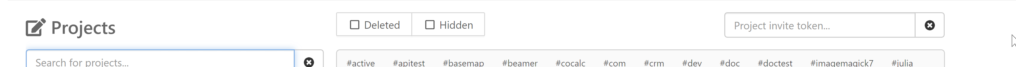 Have a special url for projects, so that when people click that URL they get auto added · Issue ...