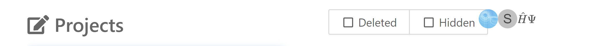 layout bug -- avatars on the projects page overlap with Hidden filter · Issue #4807 ...