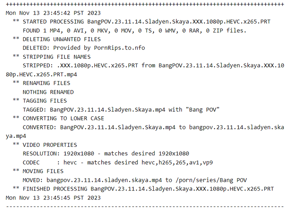 GitHub - porn-processor/pp: bash script to process porn downloads