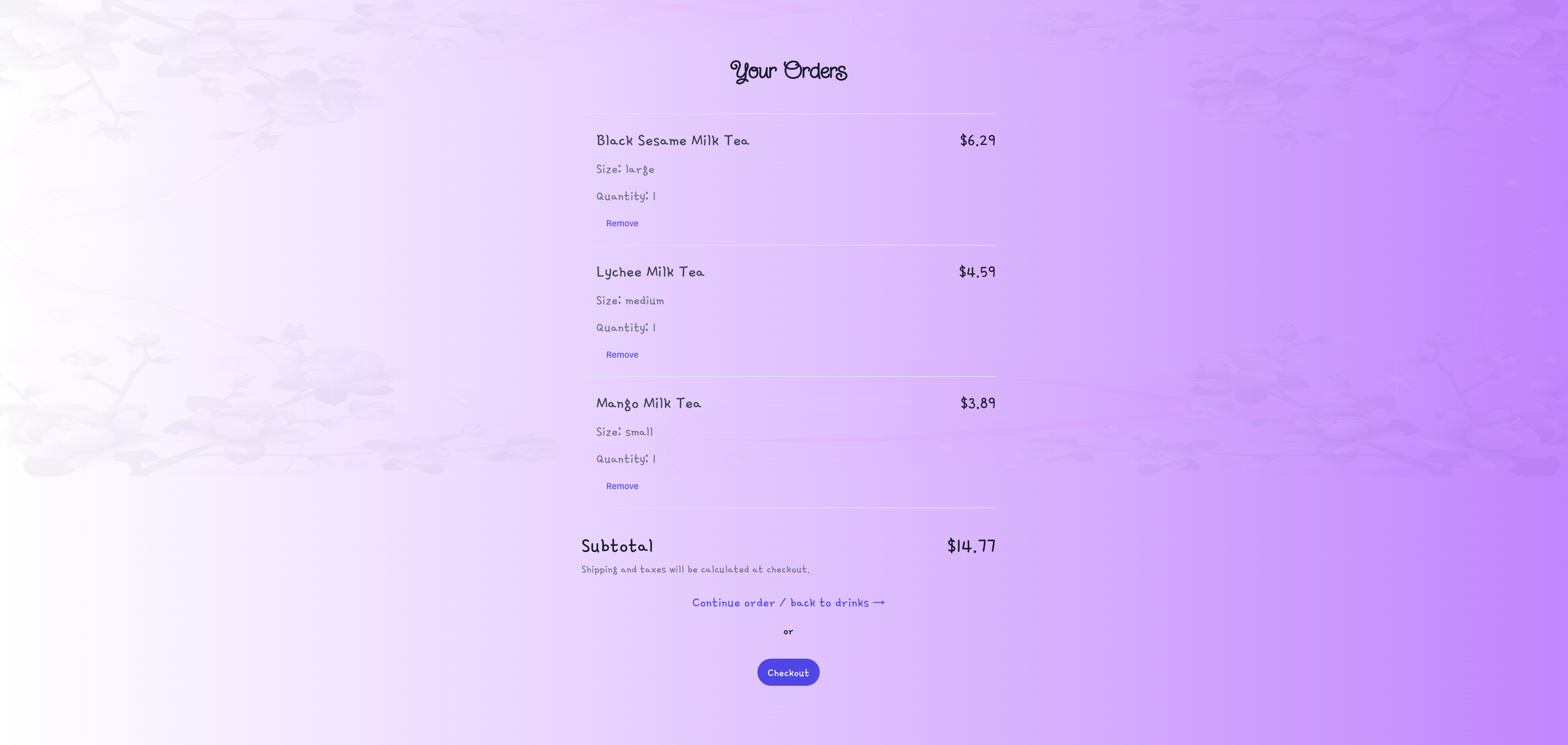 GitHub - kgkagunat/boba-haven