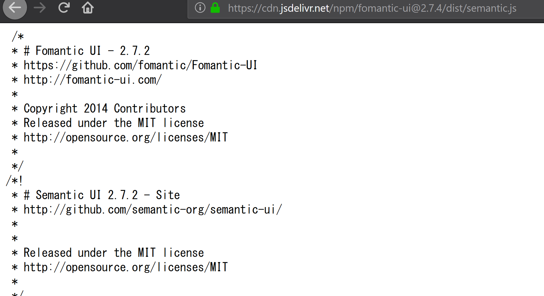 Invalid version in file header · Issue #623 · fomantic/Fomantic-UI · GitHub