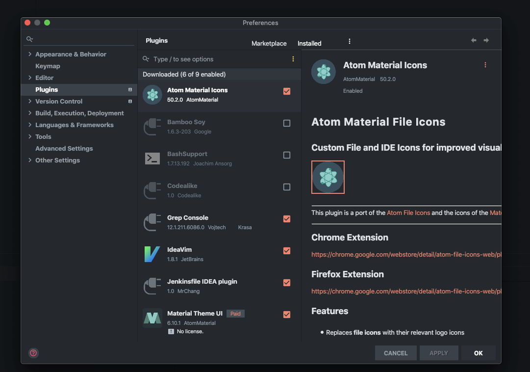 Icons not visible after upgrade to version Idea 2021.3 RC · Issue #242 · AtomMaterialUI/a-file ...