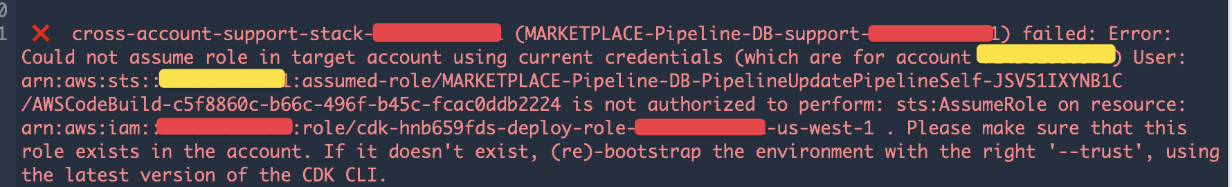 (aws-cdk): "cdk bootstrap" to upgrade from v6 to v7 result of CDKPipeline Failure with S3 Access ...