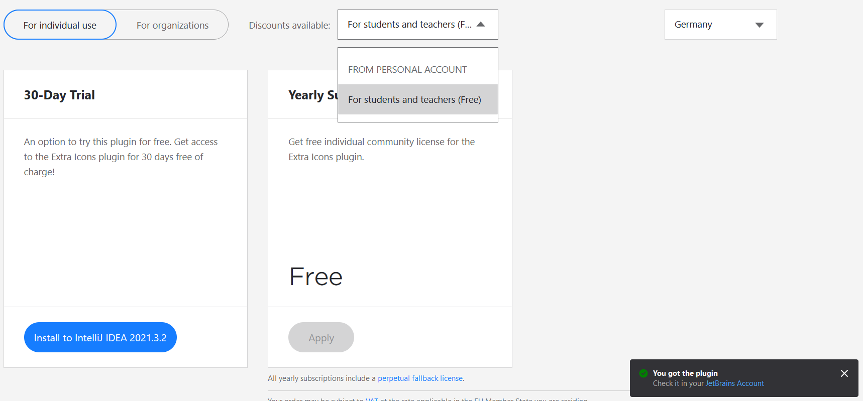 [Feature]: Student discounts · Issue #96 · AtomMaterialUI/material-theme-issues · GitHub