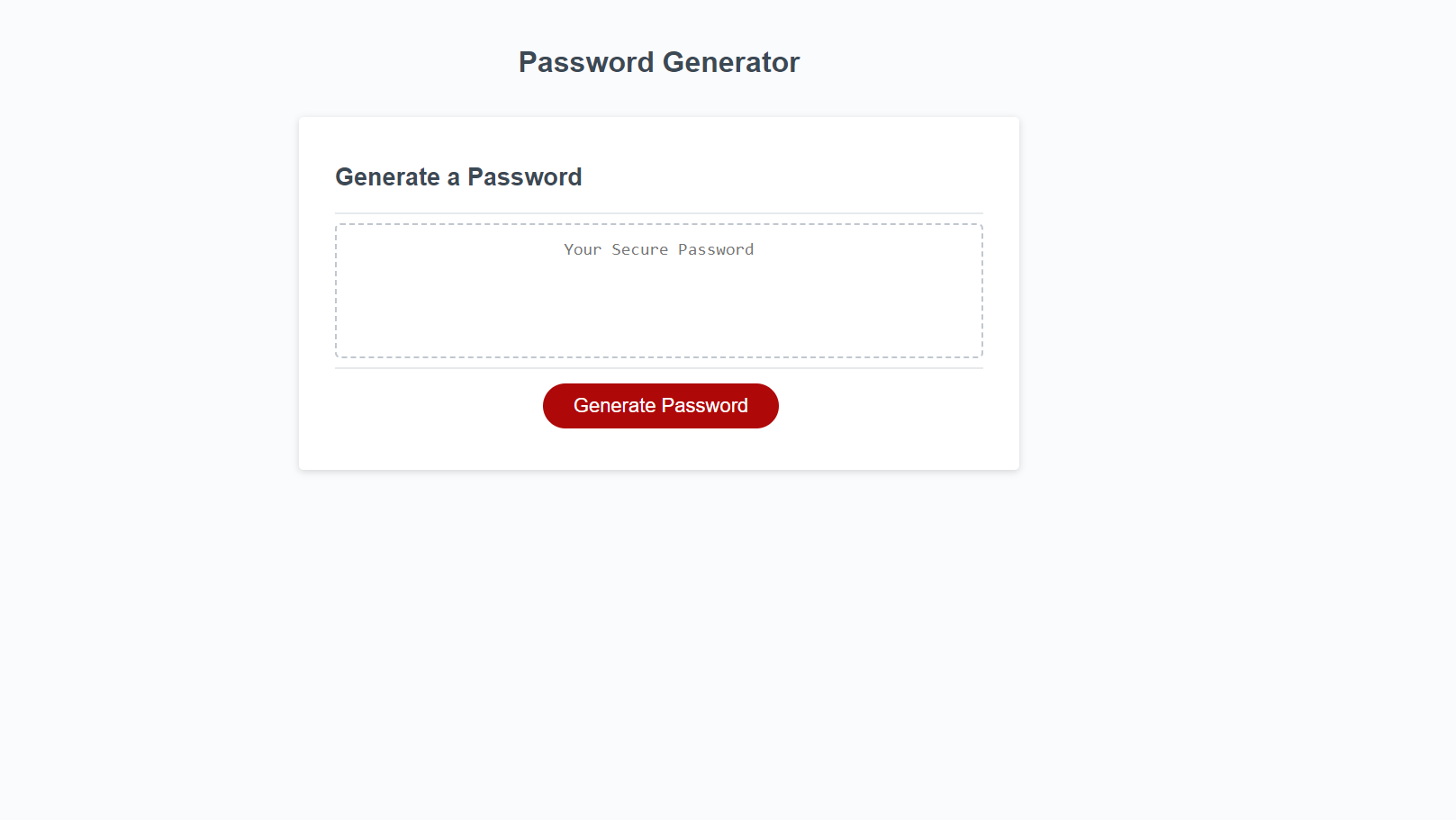 GitHub - allister-seras/Hwk3-Password-Generator: Homework 3: Password Generator