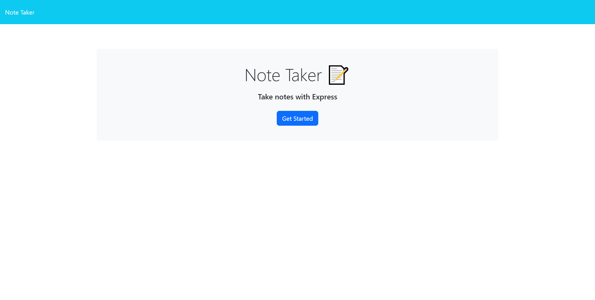 GitHub - ChadBowler/Note-Taker