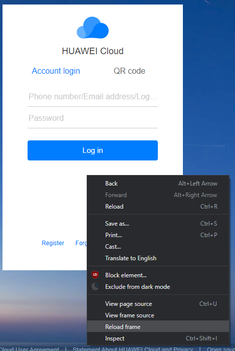 Does not detect login fields/show keepassxc icon within an iFrame (cloud.huawei.com) · Issue ...