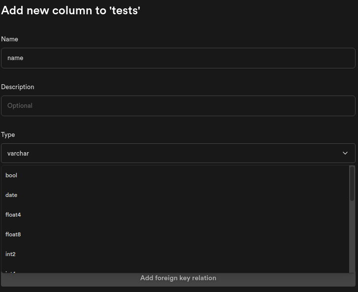 Add autocomplete/search feature for inputs · Issue #1428 · supabase/supabase · GitHub