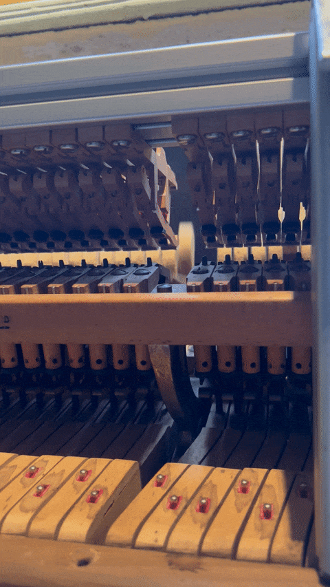 GitHub - orbfield/Hammer_Time: Capture motion of piano hammers using Opencv