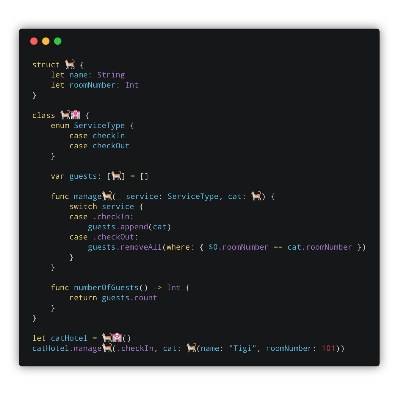 GitHub - HugoPrinsloo/classes-structs-enums: Basic example of structs, classes & enums