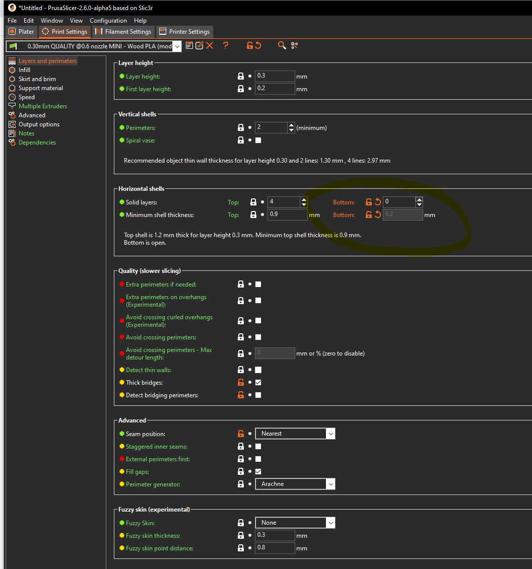Access Violation in Prusa slicer 2.6.0. alpha 5 when I disabled the bottom layers. · Issue ...