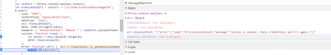 mailbox.item.itemId on Android return id in different format · Issue #1520 · OfficeDev/office-js ...