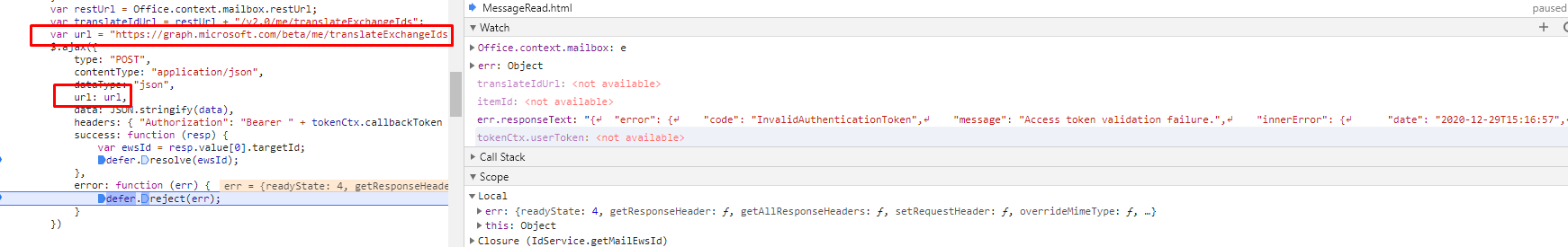 mailbox.item.itemId on Android return id in different format · Issue #1520 · OfficeDev/office-js ...