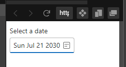 [Bug]: DatePicker immediatly selects the date when you try to change the year or month part ...