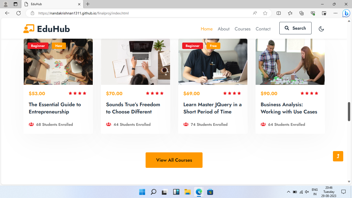 GitHub - nandakrishnan1311/finalproj: This is my final project.