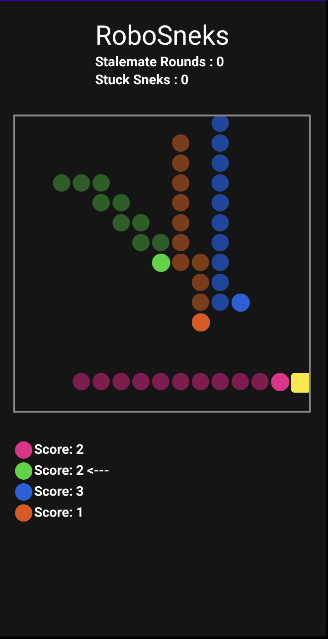 GitHub - vhenri/robo-snek: A competitive game of snake between two robots!