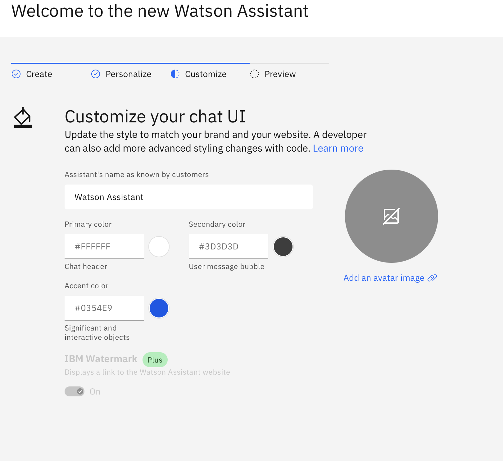 personalization notice.. suggestion · Issue #2 · IBM/watsonx-chatbot-lab · GitHub