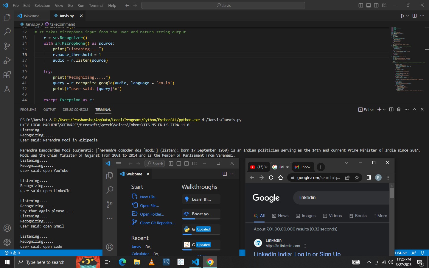 GitHub - PrashanshaSinha/Desktop_JARVIS_Assistant: A desktop assistant which is quite similar to ...