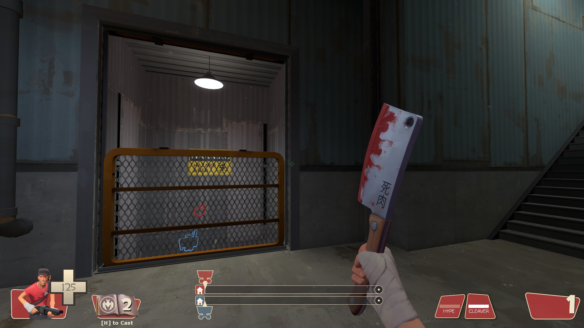Tf2 Exploit Broken Shutter Doors Near Drops From Both Spawns On Helltower Can Be Opened By