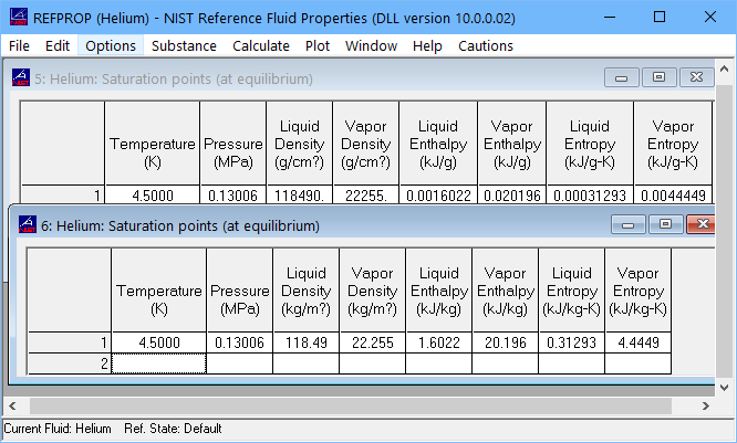 The problem with density units · Issue #451 · usnistgov/REFPROP-issues ...