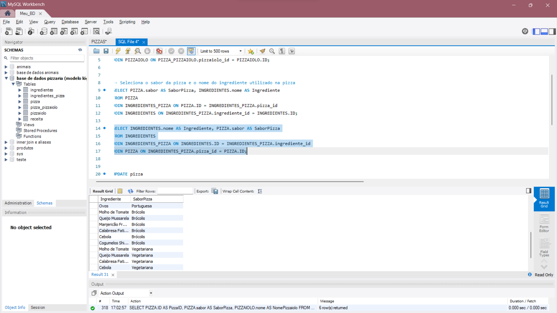 GitHub - bancos-de-dados/Base-de-Dados-Pizzaria-Modelo-L-gico-: Base de ...