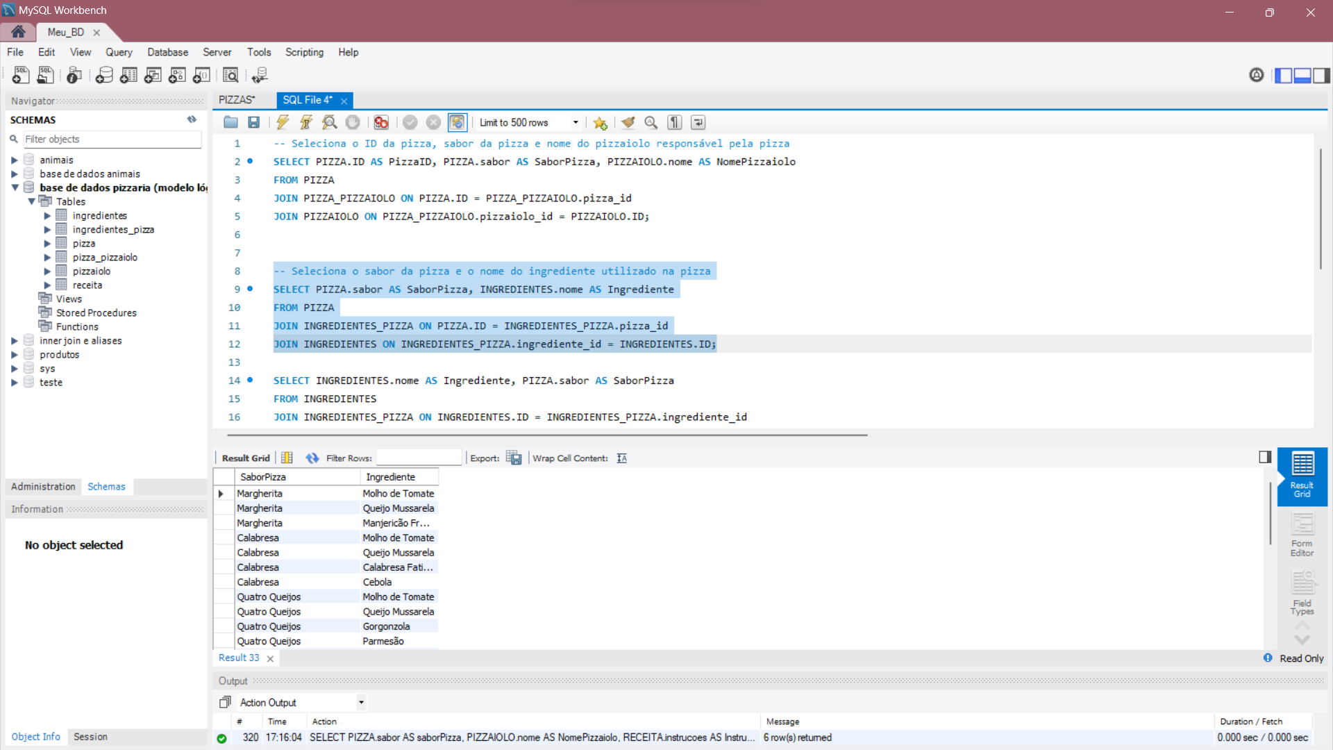 GitHub - bancos-de-dados/Base-de-Dados-Pizzaria-Modelo-L-gico-: Base de Dados Pizzaria (Modelo ...