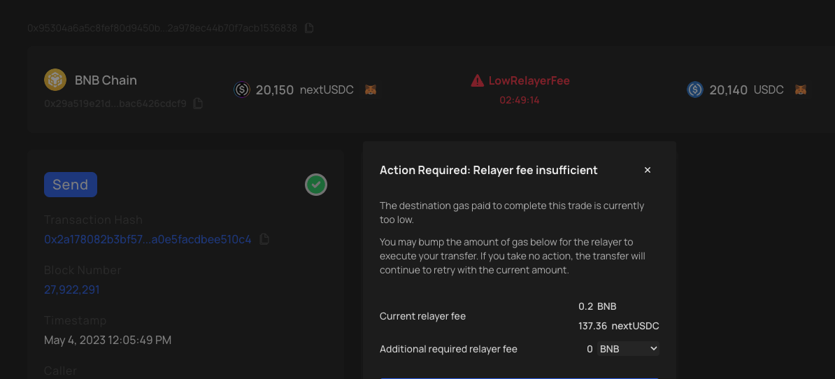 Relayer fee UX needs improvement · Issue #4110 · connext/monorepo · GitHub