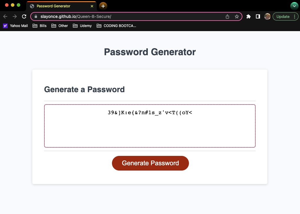 GitHub - SLAYsian/Queen-B-Secure: Secure Password Generator
