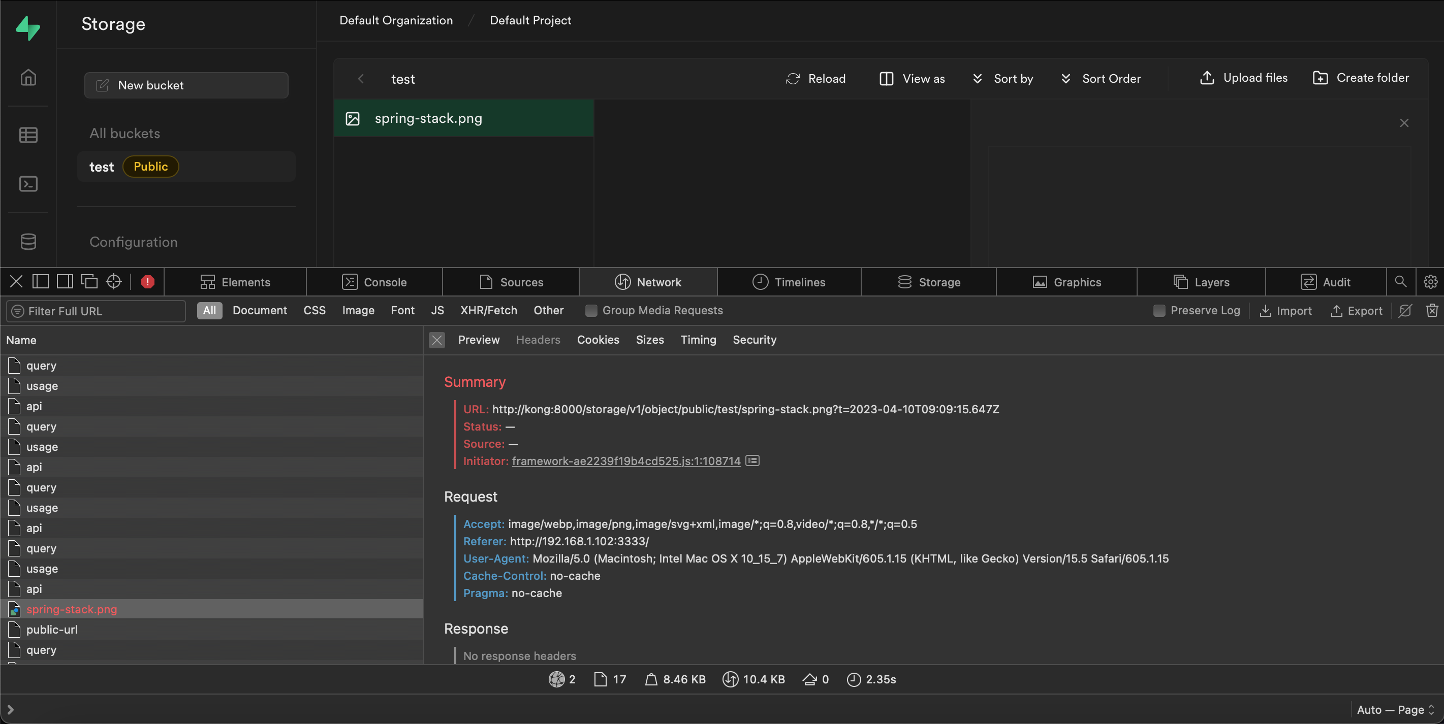 Public Url Of Uploaded Image In Storage Is Not Right When Self Hosted · Issue 13569 · Supabase