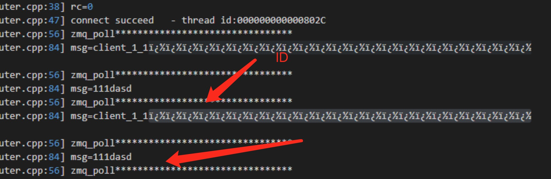 windows10 DEALER-ROUTER The message the first frame set ID display garbled · Issue #4308 ...