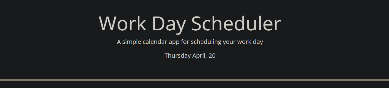 GitHub - CCh4se/Workday-planner