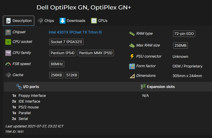 Please add support for Dell OptiPlex GN+ in 86box · Issue #3565 · 86Box/86Box · GitHub