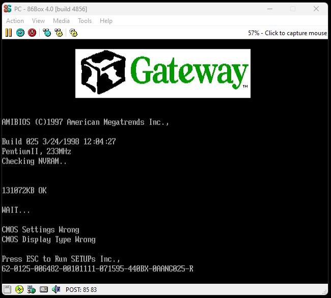 Please Add Support For Gateway 2000 E5200 In 86box · Issue 3567 0673