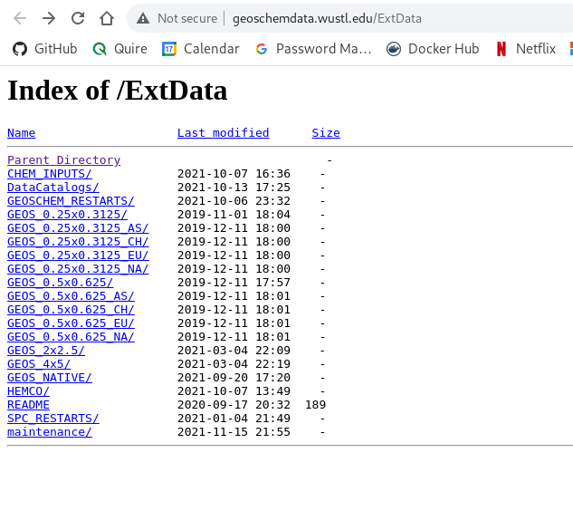 [BUG/ISSUE] Links in the root directory of GEOS-Chem data portal are redirecting to 404s · Issue ...