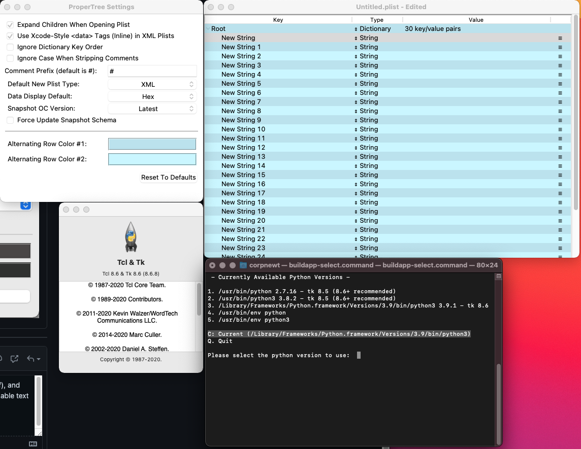 Text unreadable in dark appearance in Big Sur · Issue #68 · corpnewt/ProperTree · GitHub