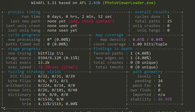 Troubles with fuzzing a DLL · Issue #74 · googleprojectzero/winafl · GitHub