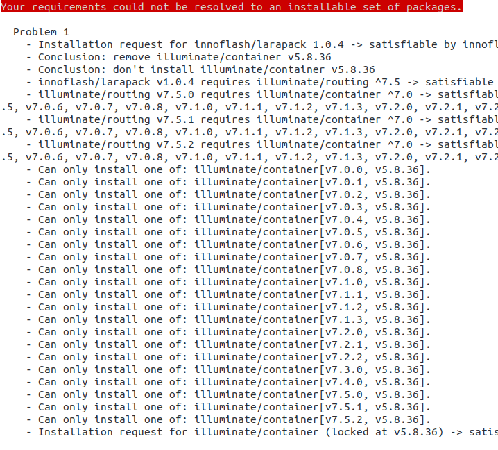 Can`t Require App From Packagist · Issue 286 · Laravel Zerolaravel 
