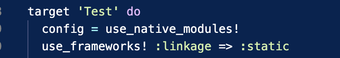 Build React Native iOS app fails when use_frameworks! is enabled · Issue #14717 · nrwl/nx · GitHub