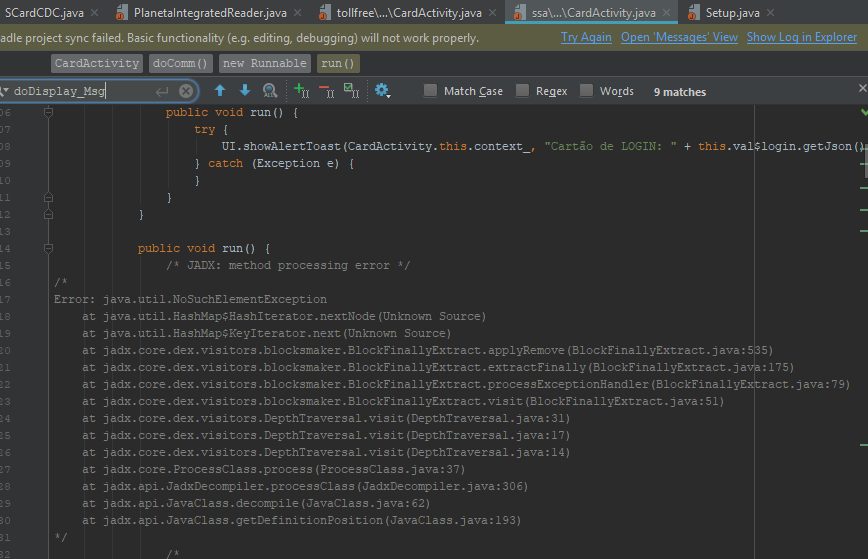 decompilation error · Issue #655 · skylot/jadx · GitHub