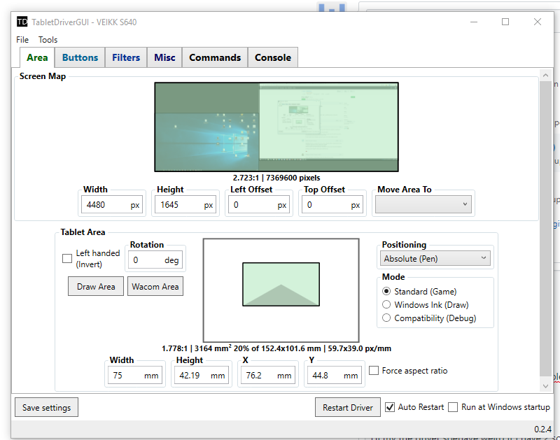 screen mapping bug (dual monitor) · Issue #368 · hawku/TabletDriver · GitHub