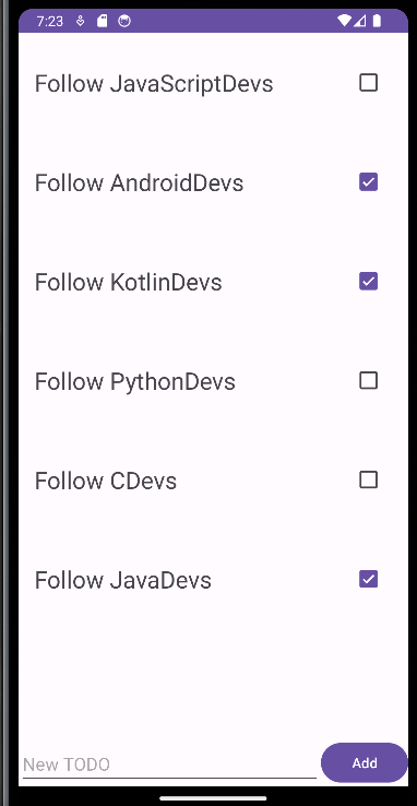 GitHub - andriimazurets/RecyclerView