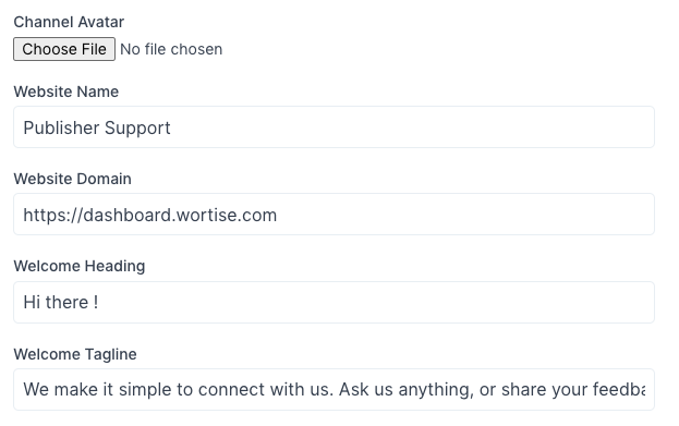 enhancement: Multilingual support welcome title and intro text · Issue #4420 · chatwoot/chatwoot ...