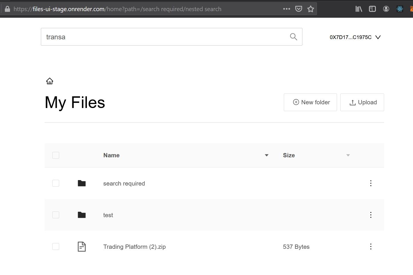 Search Drop Down results dont work when clicked · Issue #925 · ChainSafe/ui-monorepo · GitHub